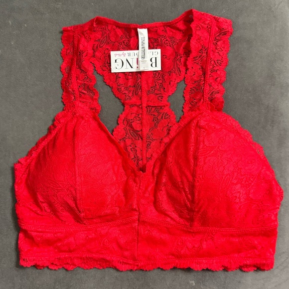 Zenana Outfitters | Intimates & Sleepwear | New Red Bralette | Poshmark